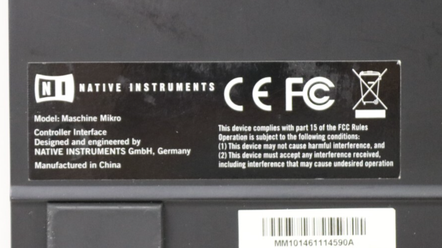 Native Instruments MK1 Maschine Mikro MIDI Controller - Free Shipping ...