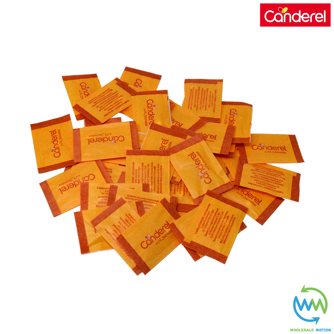 Canderel SWEETENER Tablet SACHETS Sucralose INDIVIDUAL Yellow SINGLE ...