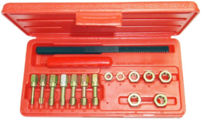 15 Piece Metric Rethreader Set T&E Tools 8027 | eBay