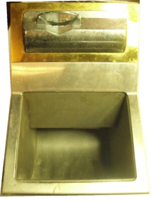 COIN ACCEPTOR AND TRAY FOR NICKLE SLOT MACHINE SLOT IS FOR 5 CENT COINS ...