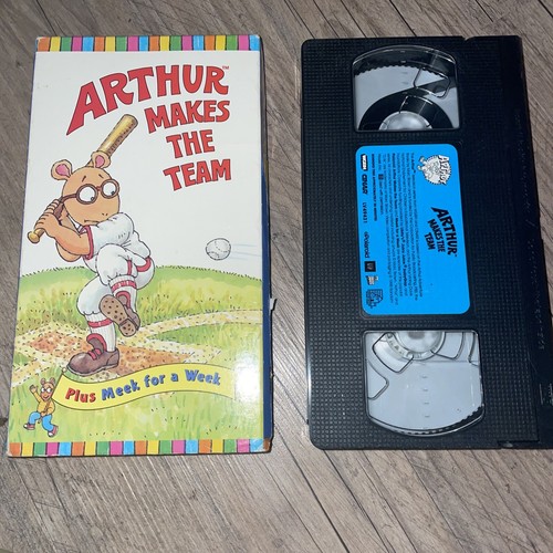 Arthur Makes The Team Plus Meek For A Week - VHS (1998, Random House ...