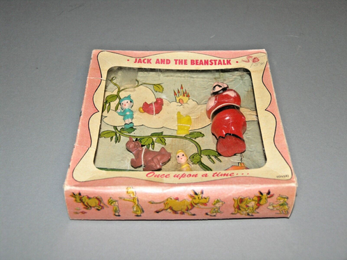 1951 EMENEE ONCE UPON A TIME.. JACK AND THE BEANSTALK.. Storybook Toys ...