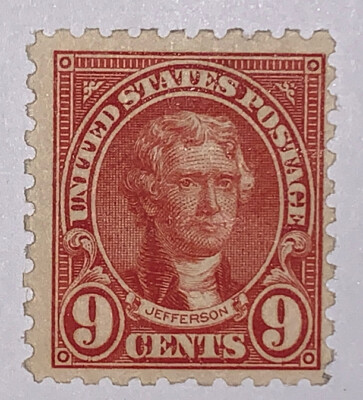 Travelstamps: US Stamps Scott #590 Mint OG 9 Cent Denomination ...