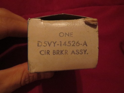 NOS 1975 - 1978 LINCOLN CONTINENTAL TOWN CAR CIRCUIT BREAKER ASB D5VY ...