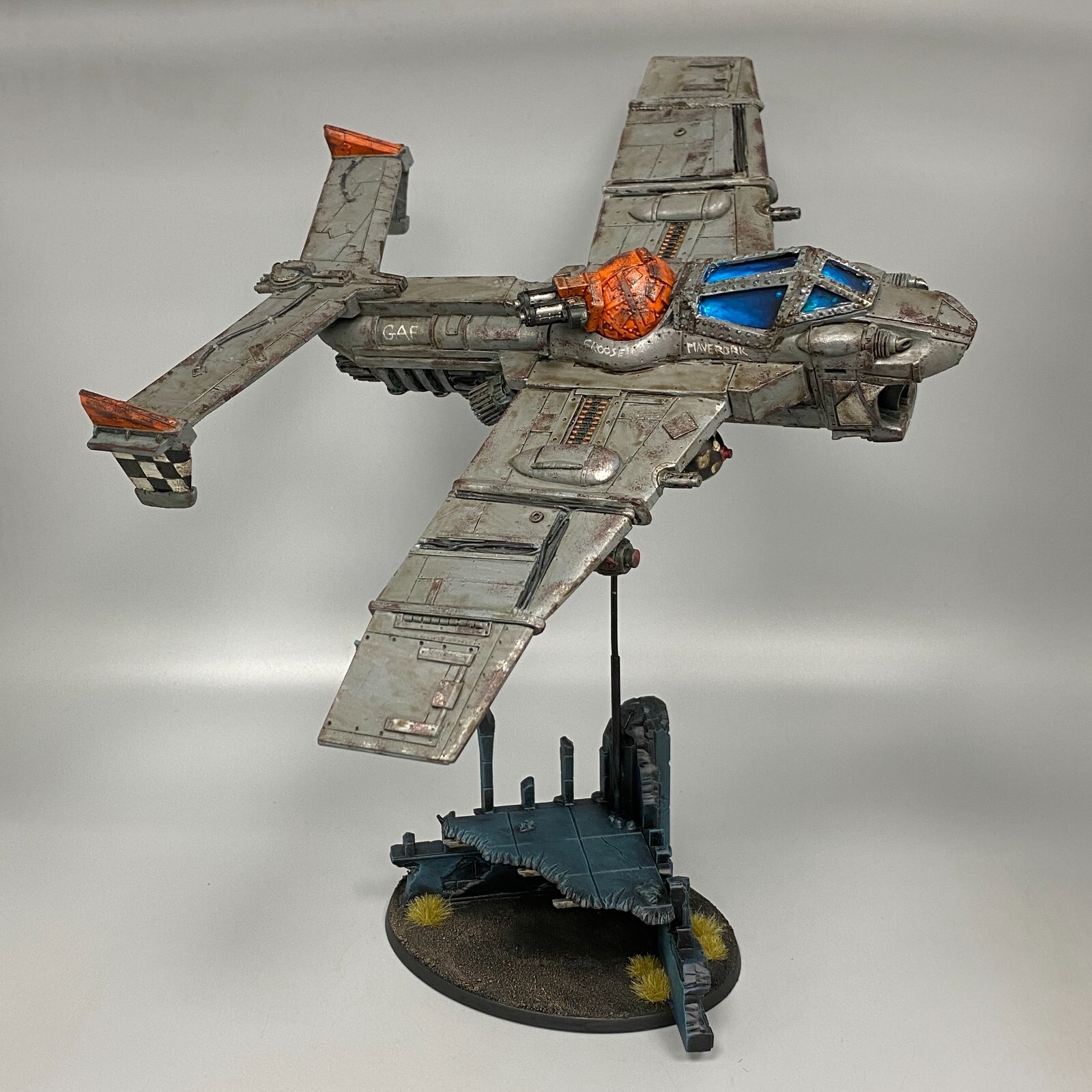ORK FORGE WORLD FIGHTA BOMMA FIGHTER BOMBER LOOTED FLYER VEHICLE 40K ...