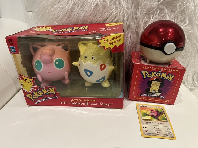 Hasbro Pokemon Togepi and Jigglypuff #39 Action Figures for sale online ...