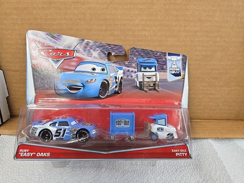 Disney Pixar Cars Ruby "Easy" Oaks # 51 and Easy Idle Pitty Piston Cup ...