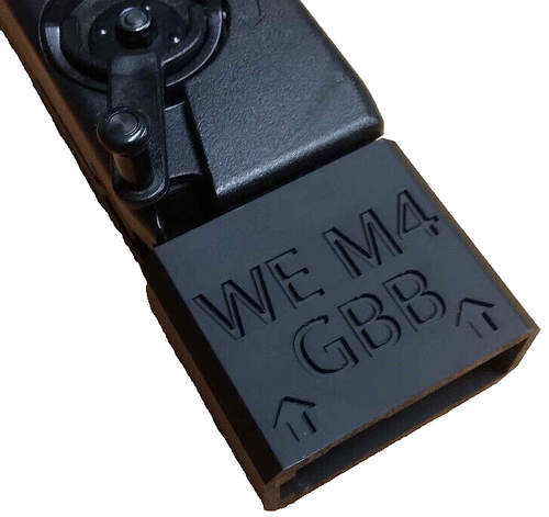WE M4 GBBR Airsoft Odin Speedloader Adapter (Black) | eBay