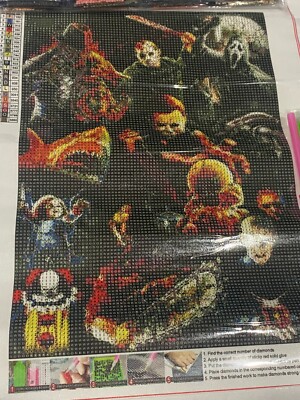 5D DIY Diamond Art Painting, Full Rhinestones, Embroidery Kit Art Craft ...