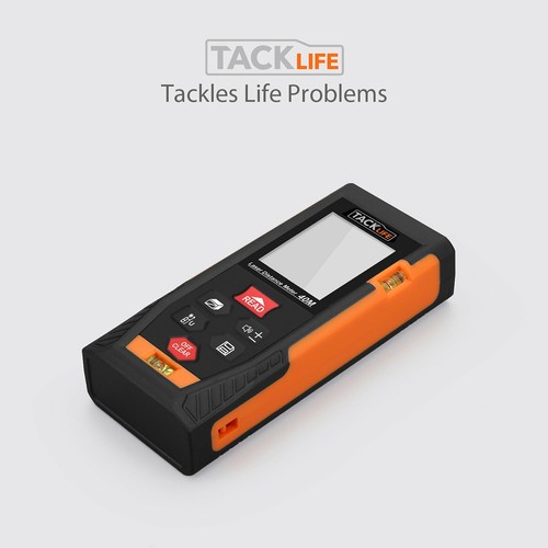 TACKLIFE HD40 131Ft M/In/Ft Mute Laser Distance Meter for sale online ...