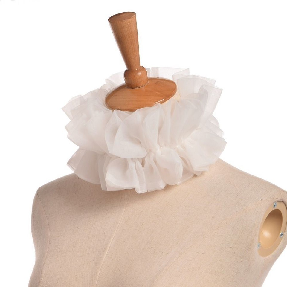 Renaissance Ruff Collar Victorian Neck Ruff Elizabethan Fancy Dress ...