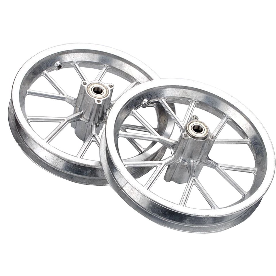 Mini Motorcycle 12 1/2X2.75 Hub Front & Rear Wheel Rims Set for Dirt ...