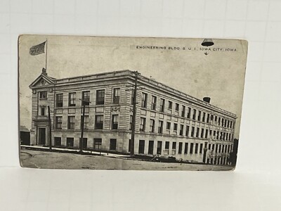 Engineering Building S.U.I. Iowa City Iowa IA Postcard A43 | eBay
