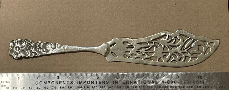 AEL STERLING SILVER FISH SLICE SERVER~Hand Made ??? | eBay