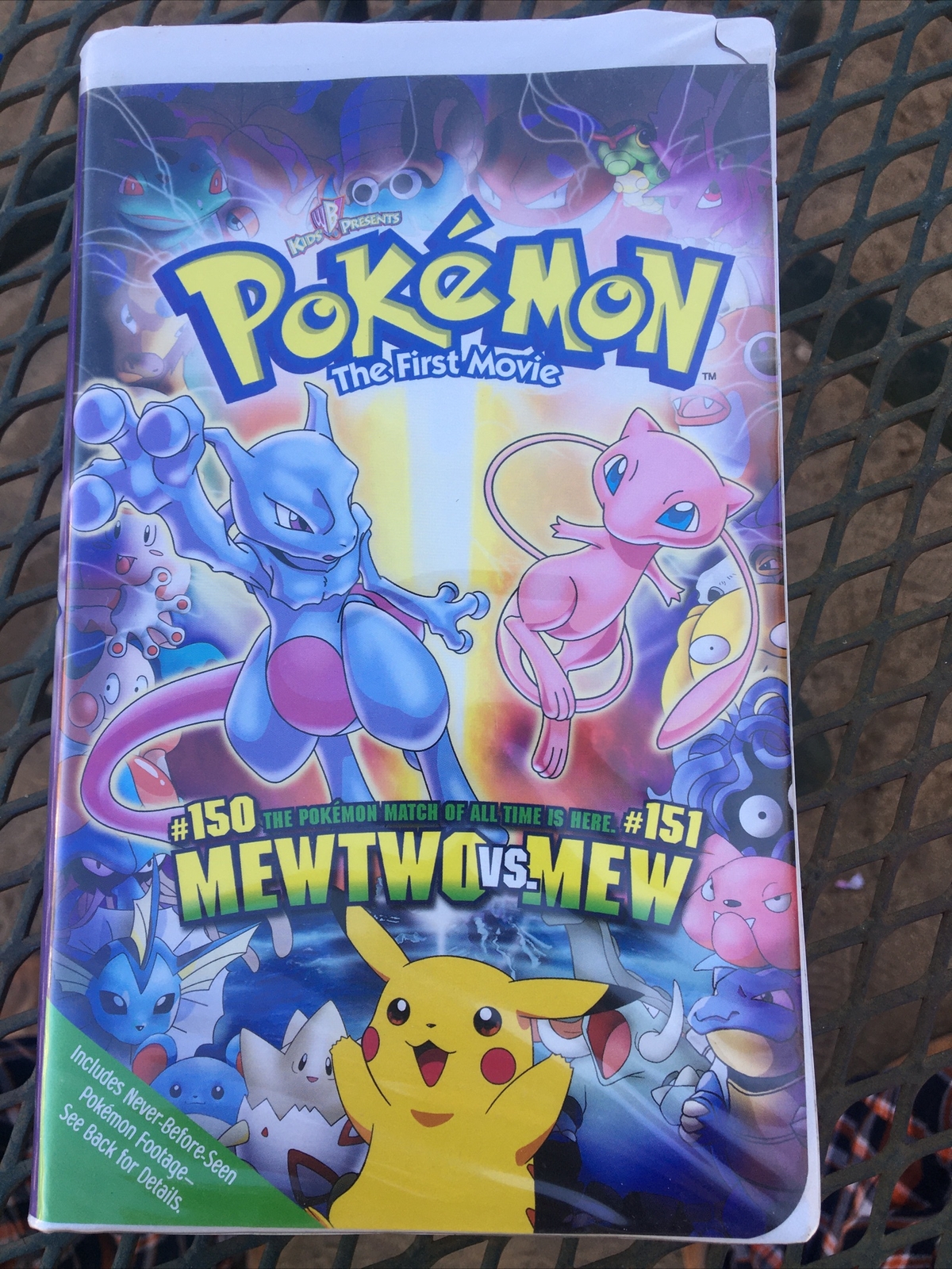 Pokemon The First Movie Vhs 2000