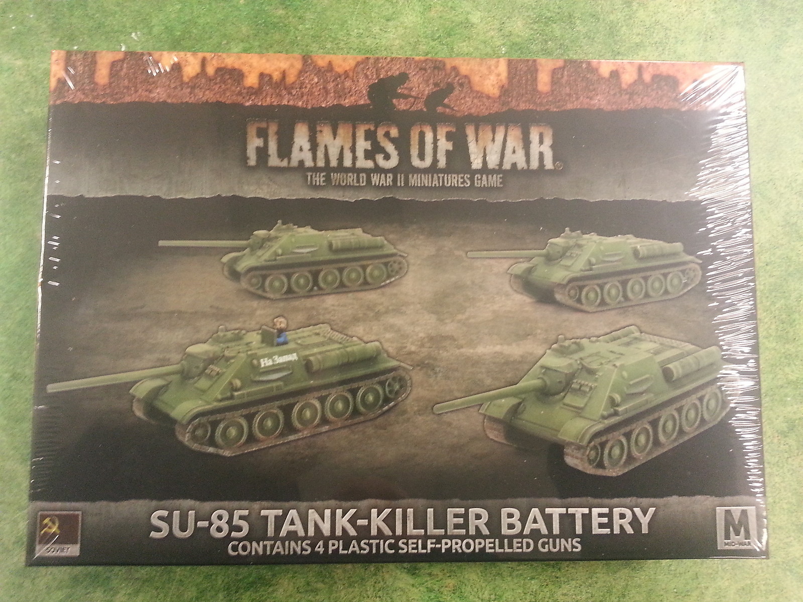 Flames of War Soviet Su-85 Tank-killer Battery Sbx57 for sale online ...