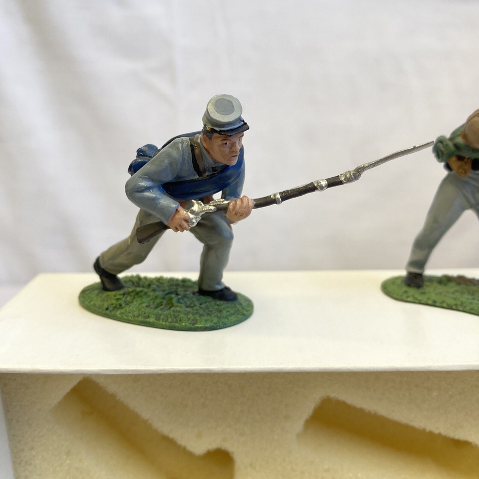 W Britain American Civil War Regiments Confederate Infantry Advancing ...