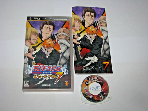 Bleach Heat the Soul 7 Japanese Playstation Portable PSP Japan import ...