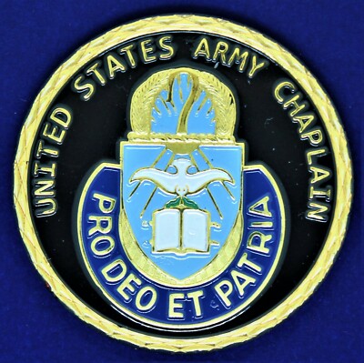 US Army Chaplain Challenge Coin C-33 | eBay