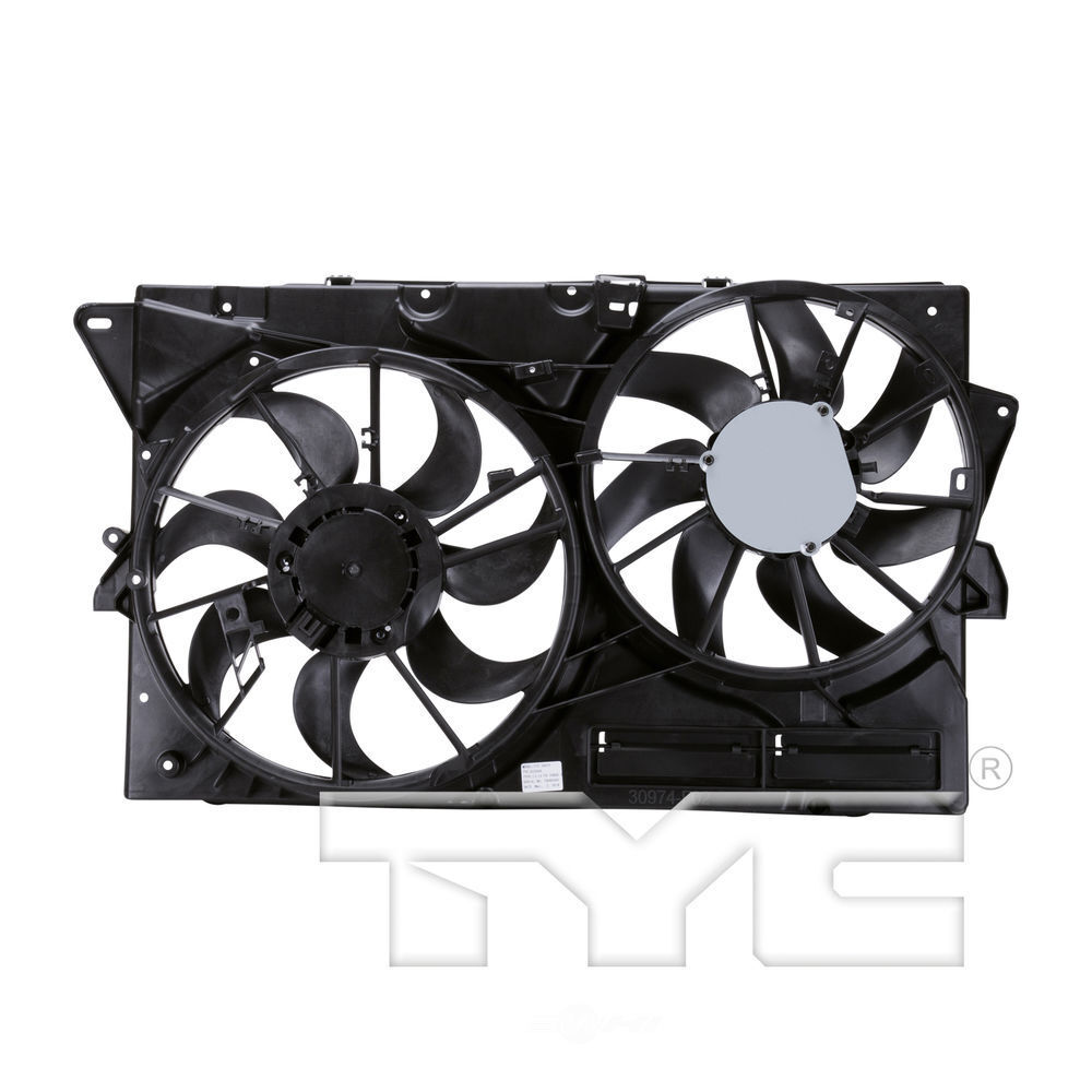 Dual Radiator and Condenser Fan Assembly-Natural, Sedan TYC 623040 | eBay