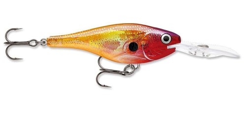 Rapala Glass Shad Rap 07 Fishing lure, 2.75-Inch, Glass Purple Sunfire ...