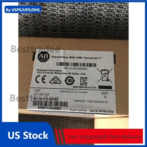2711R-T7T Allen Bradley Panelview 800 Hmi 7 Inch Color Terminal | eBay