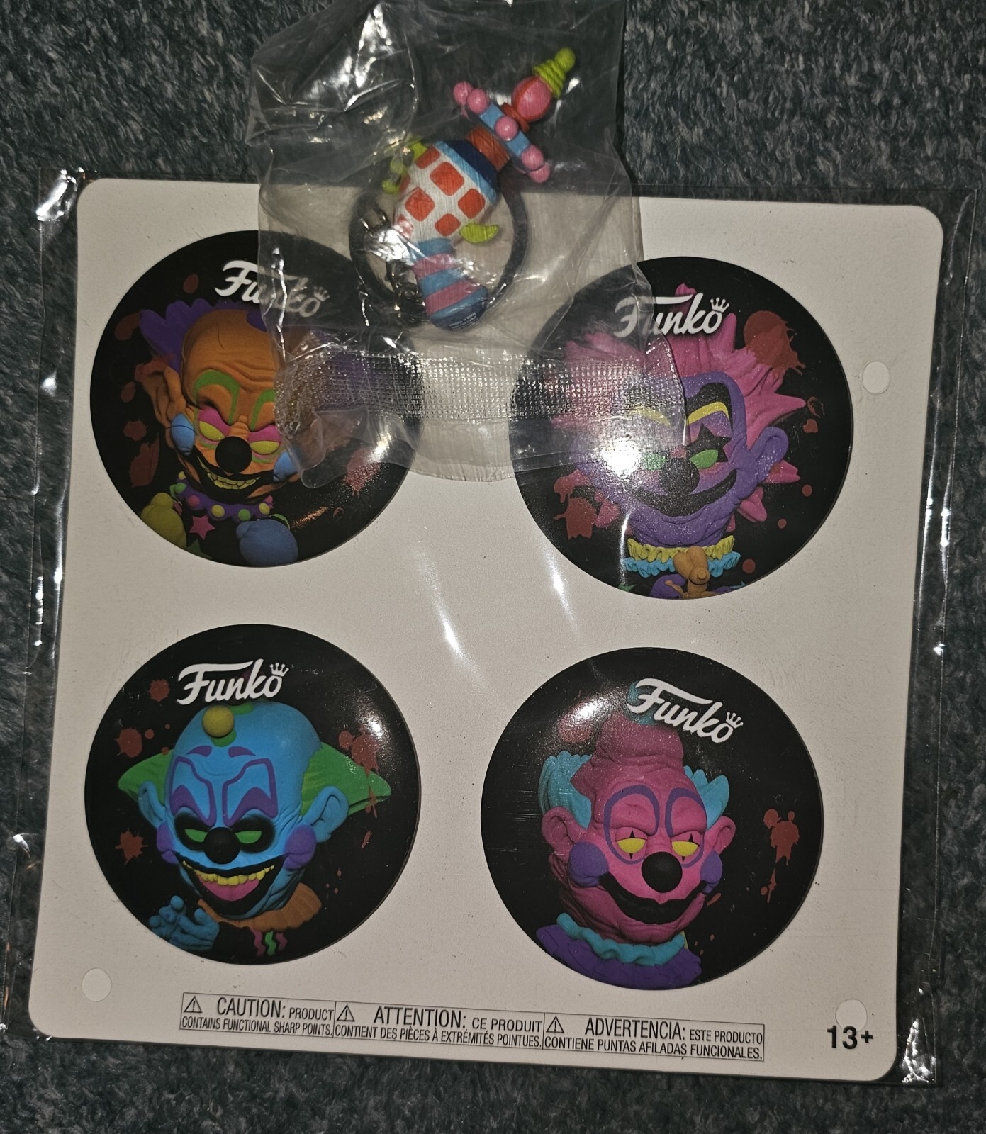 Killer Klowns Button Pin Funko GameStop Exclusive Set Of 4 With ...