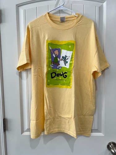 Vintage 90’s Nickelodeon Doug Cartoon Tv Show T Shirt - Size XL ...