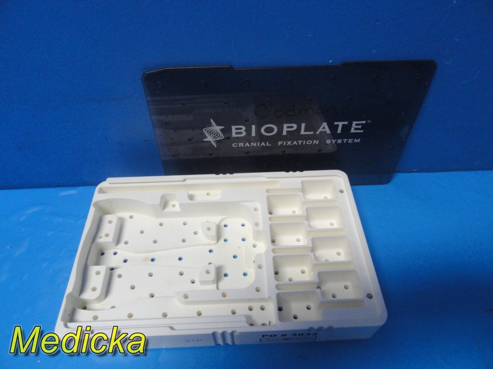 Codman Bioplate Cranial Fix System Instruments Set W/ Carrying Case ...