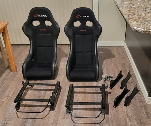GENUINE BRIDE Cusco ZETA IV + Seat Rails and Mounts for 2015 - 21 WRX ...
