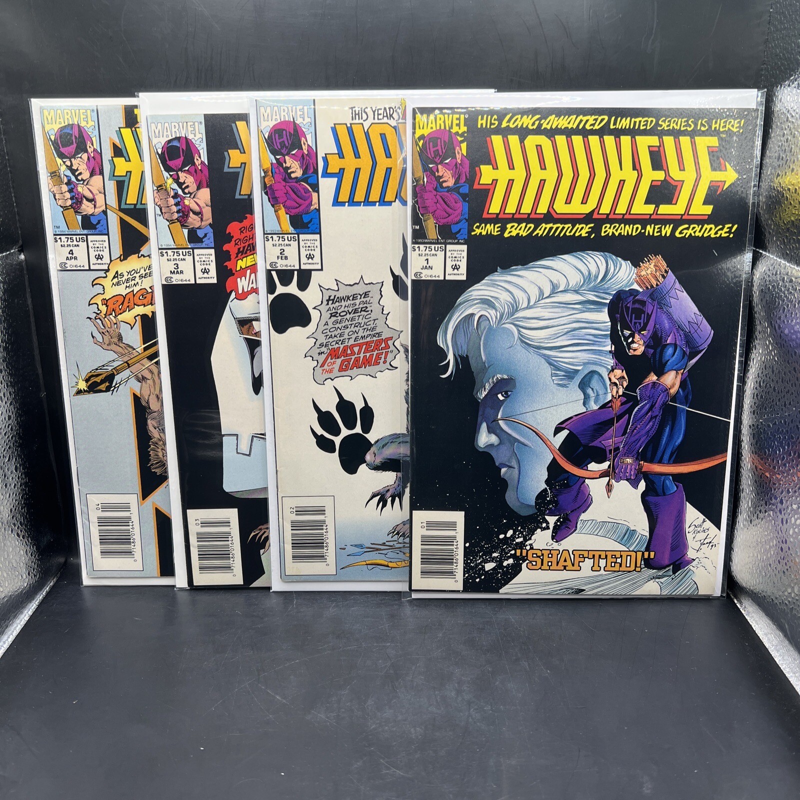 Hawkeye VOL 2 ISSUES #1-4 Lot (1994 Marvel Comics) 1 2 3 4 Complete ...