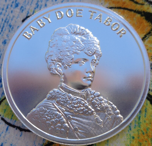 1 oz. BABY DOE TABOR Wild West Legends BU rounds .999 fine silver | eBay