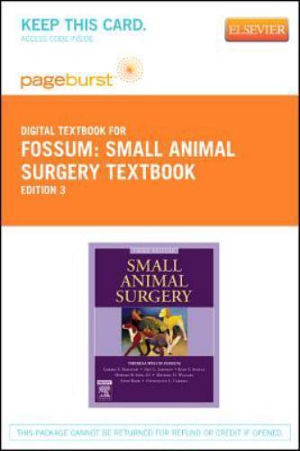Small Animal Surgery by Ann L. Johnson, Donald A. Hulse, Gwendolyn L ...