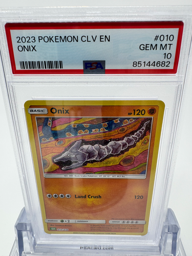 Onix 010/034 CLV Holo Base Pokemon Trading Card Game Classic PSA 10 Gem Mint | eBay