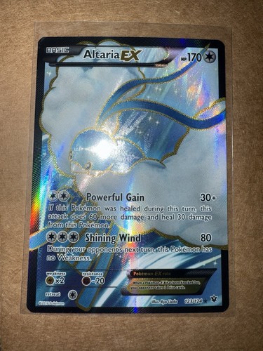 Altaria EX - 123/124 Pokémon TCG XY Fates Collide Full Art Ultra Rare ...