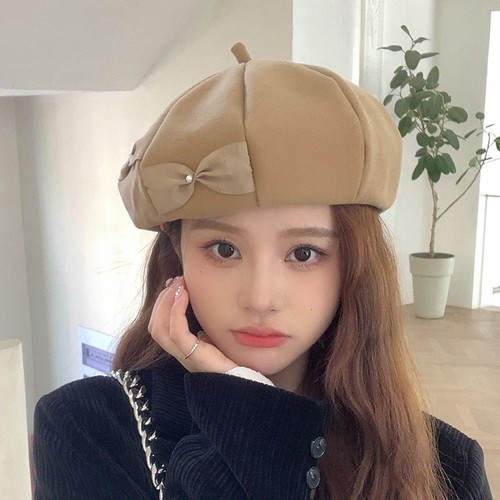 Outdoor Autumn And Winter Berets Caps Women Boina Hats Woolen 56-58cm_W ...