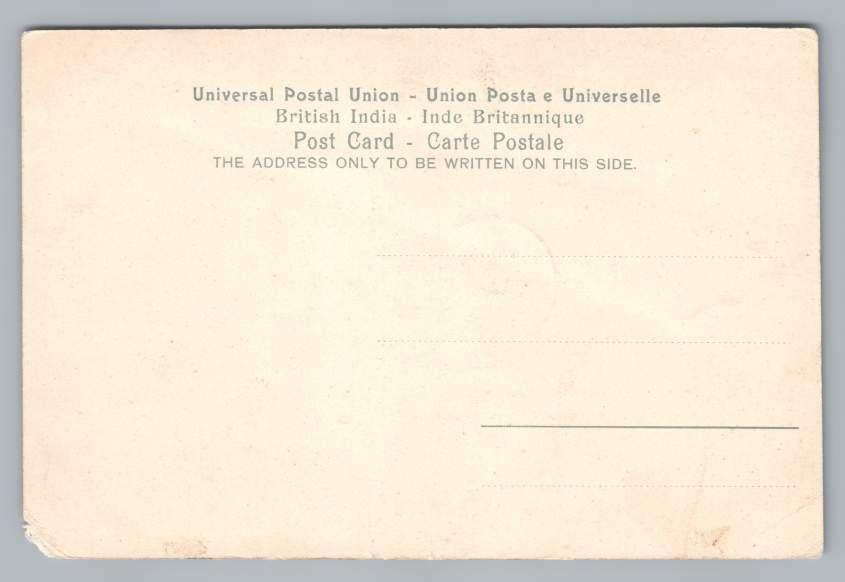 Kangchenjunga Antique Himalayan Mountains Darjeeling India UDB Postcard ...