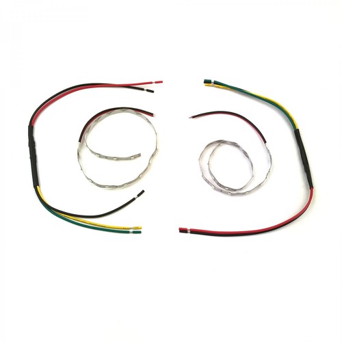 Universal LED Tail Light Kit - 2 Lights (White) hot rods KICLEDUNV1 ...