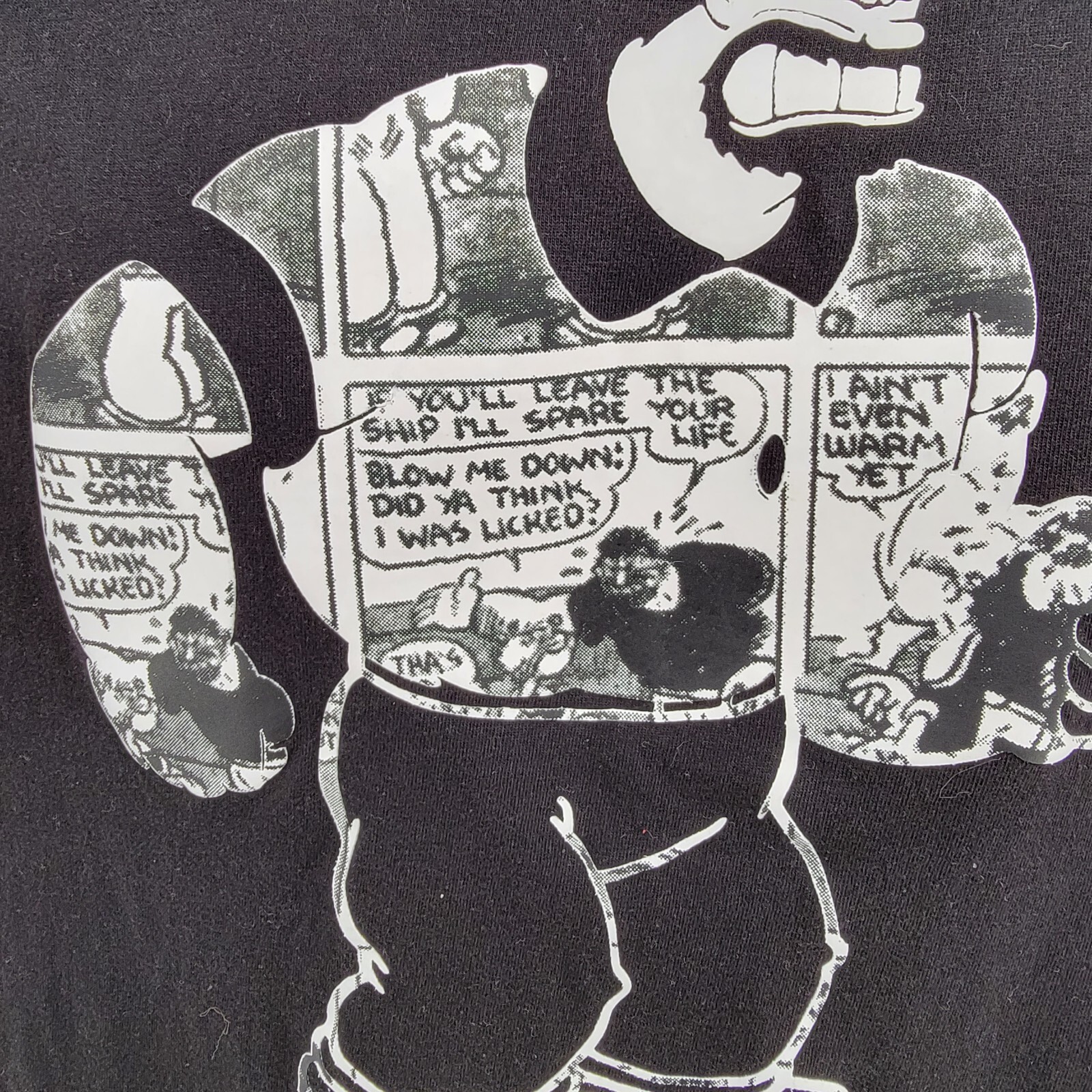 Popeye Bluto Comic Strip Kryptic Fighting Furies Blac… - Gem