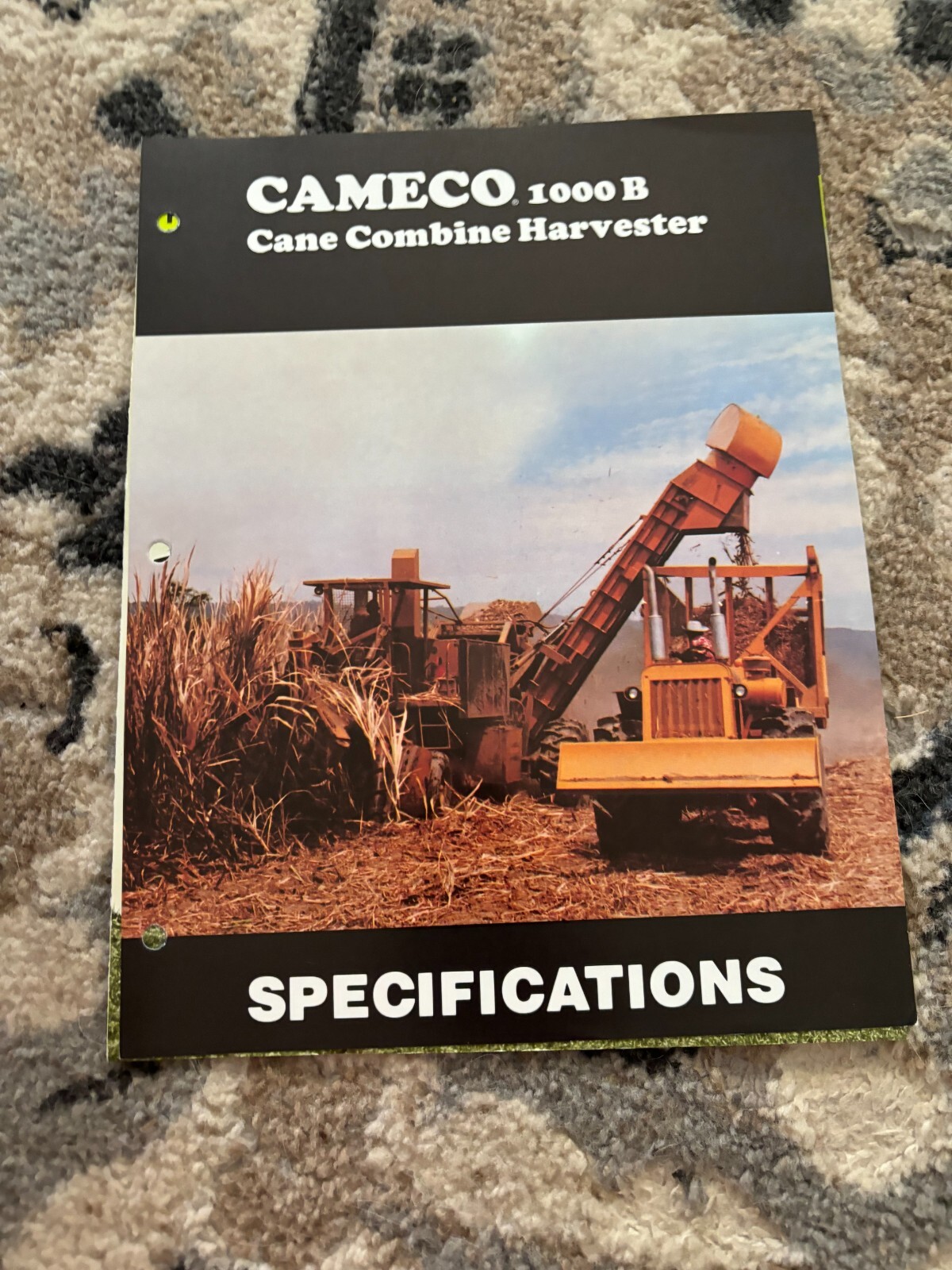 Comeco 1000B Cane Combine Harvester Brochure FCCA24 | eBay