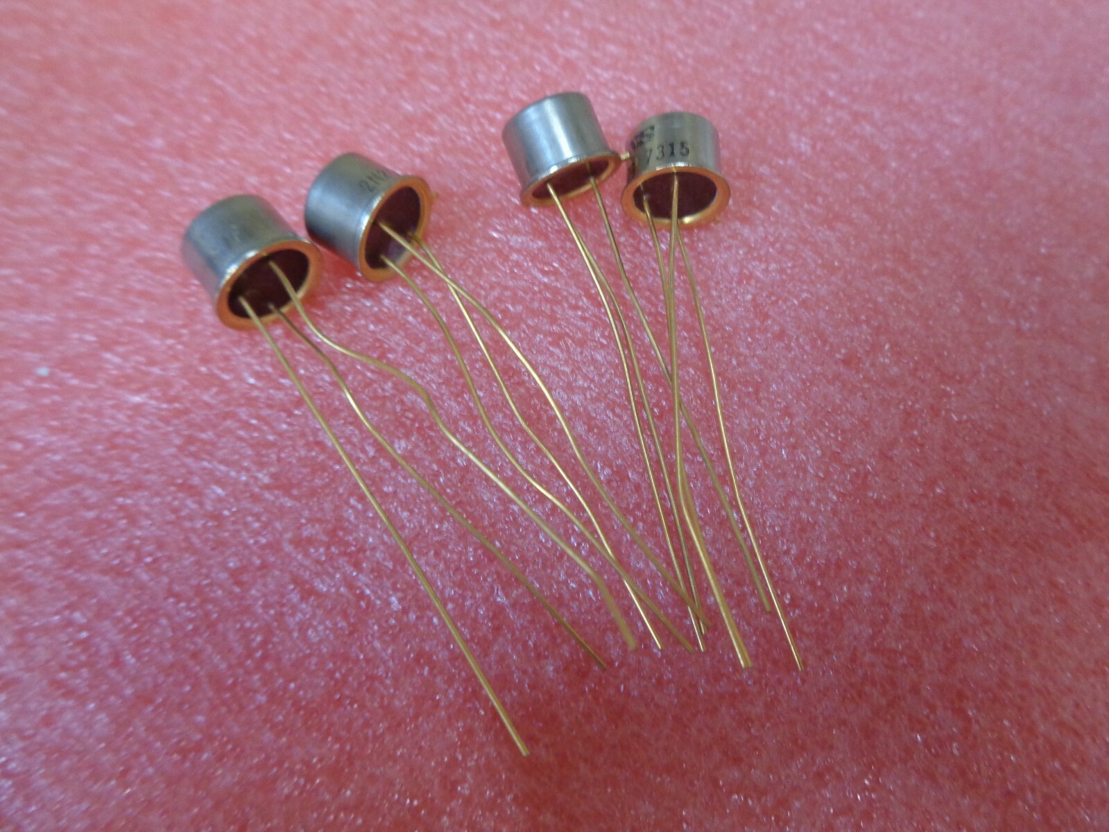 SGS 2 PCS. 2N2904A PNP Silicium Low Power LF Transistor CS = TO5 SGS ...