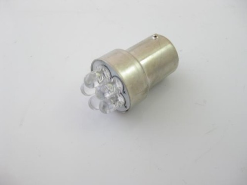 Bulb LED 12V Ba15s G18 5xLED White (Piece) | eBay