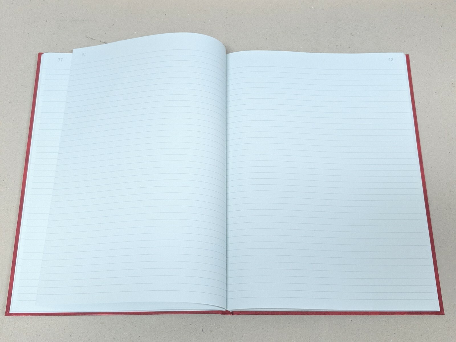 Collins 3880 Account Book A4 Feint & Pages 10919 Red | eBay Australia