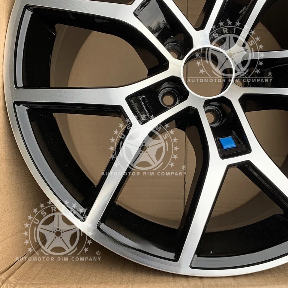1PC CUSTOM 19" BLACK STYLE WHEELS RIMS FITS FOR VOLVO V60 S60 POLESTAR ...