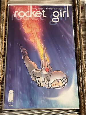 ROCKET GIRL #1 AMY REEDER REGULAR MAIN COVER science fiction sci fi ...