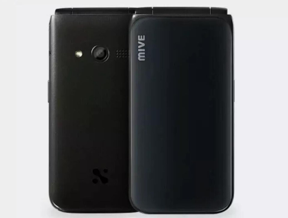 ALT MIVE Style Folder 32GB AT-M120 Black/White 4G LTE WIFI Android ...