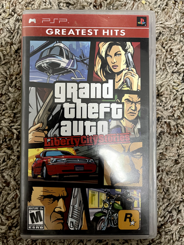 Grand Theft Auto Liberty City Stories(Sony PSP, 2005) NO GAME (CASE ...