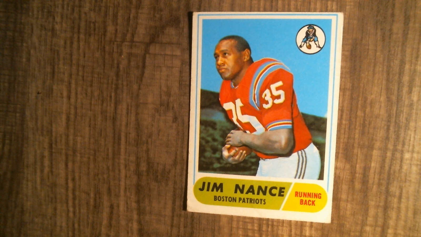 1968 Topps Football card # 72 Jim Nance RC EXNM | eBay