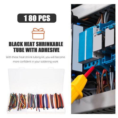 Heat Shrink Tubing Kit Sleeve Wire Cable Insulated Sleeving Tubes | eBay