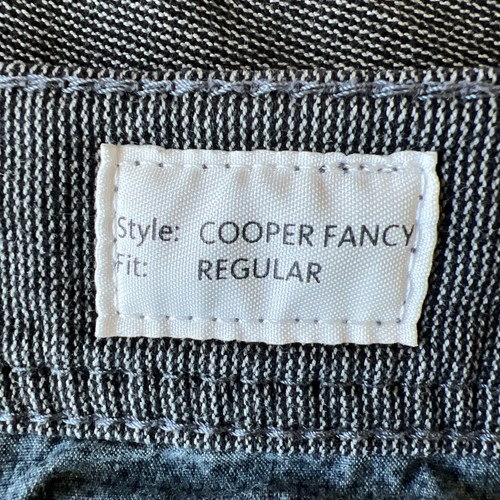 Brax Pants Men's 38x32 Gray Chino Cooper Fancy Regular 5 Pocket Casual ...